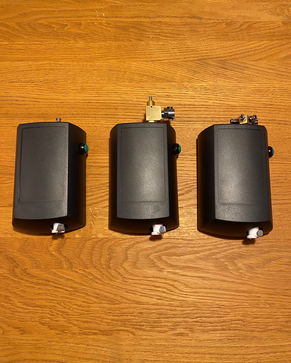 Same enclosure, three effects - Air Squib